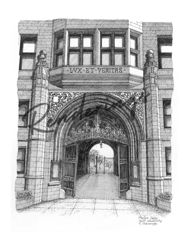Phelps Gate, Yale University